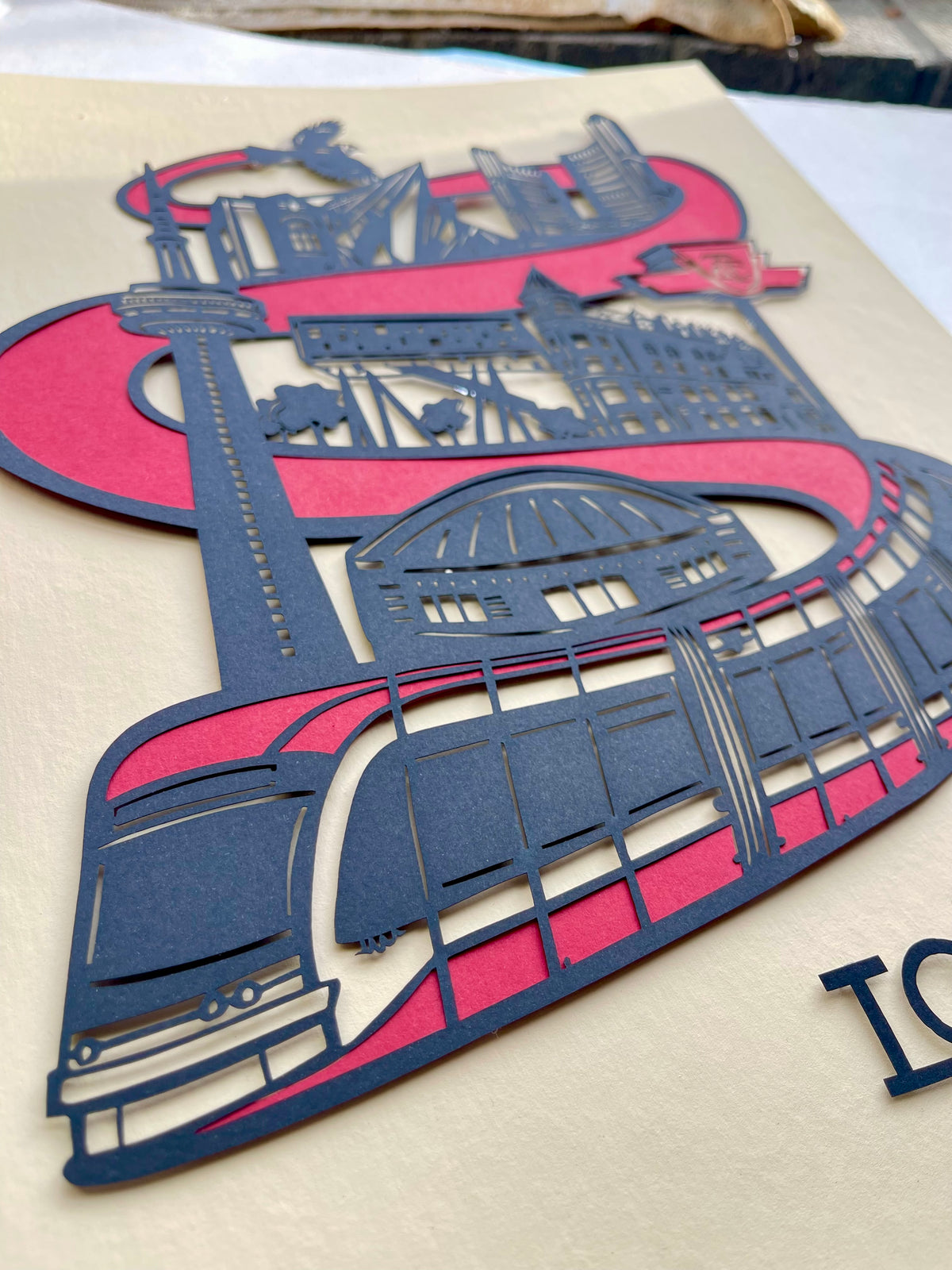 TTC Collab Toronto Papercutting | Light + Paper