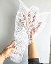 Anatomical Larynx Papercutting Artwork | Light + Paper