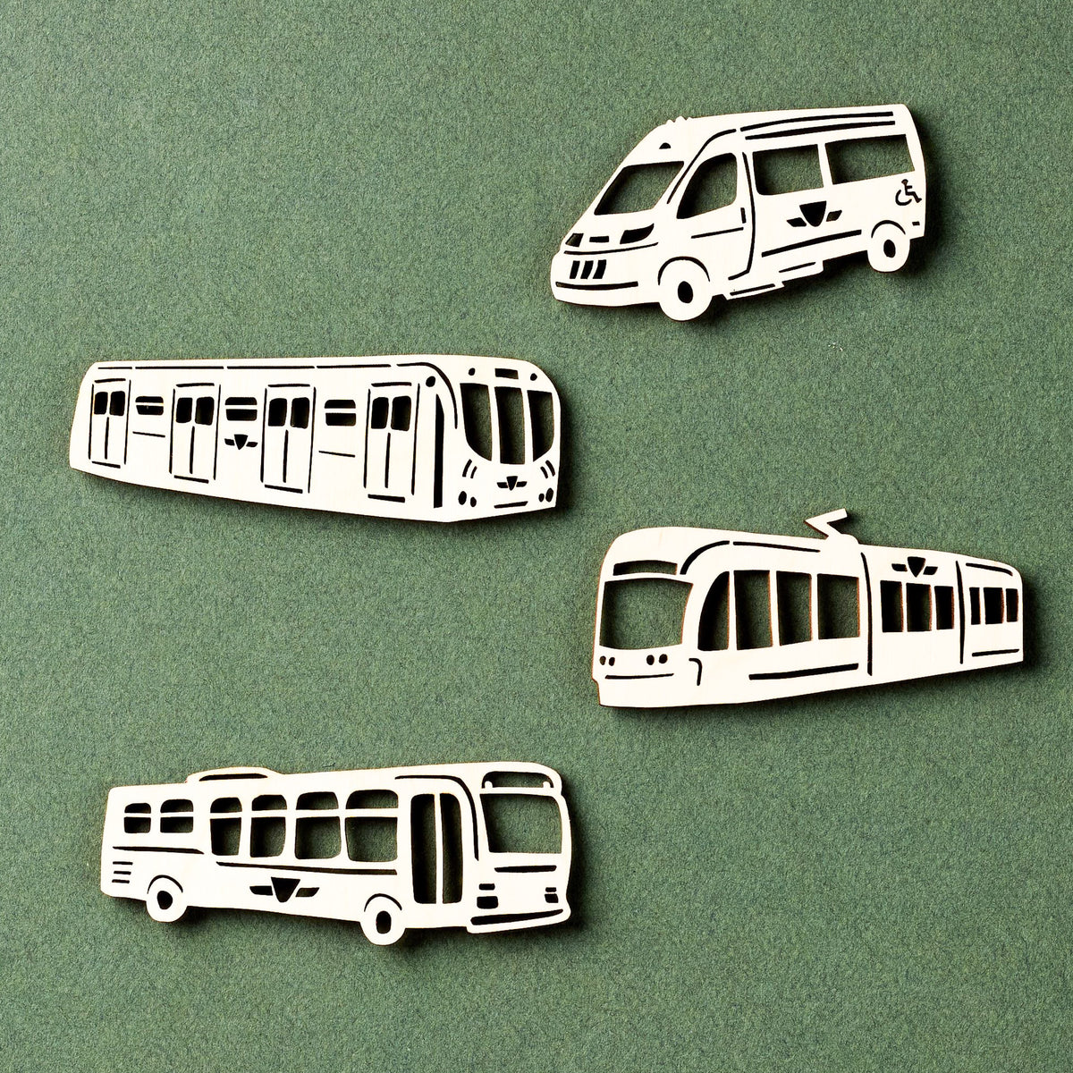 TTC Collab - Bus Magnet | Light + Paper